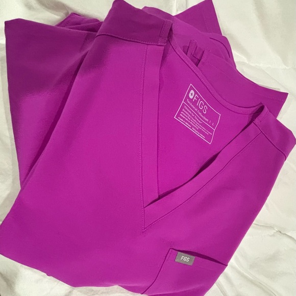 Figs | Pants & Jumpsuits | Figs Purple Jolt New Set | Poshmark